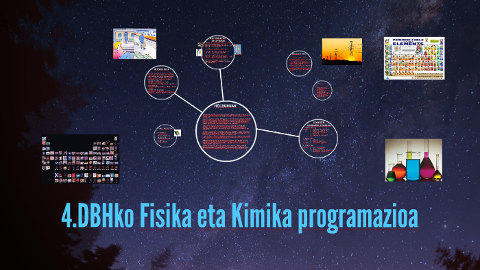 4.DBHko Fisika eta Kimika programazioa by Maribel Mañeru Asurmendi on Prezi