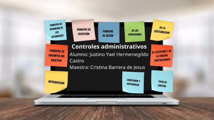 Controles administrativos by Justino Hermenegildo Castro on Prezi