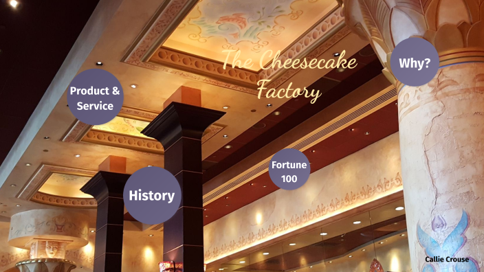 The Cheesecake Factory by Callie Crouse on Prezi