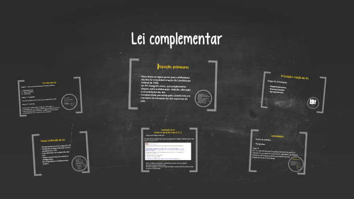 Lei complementar 95/98 by Julia Figueiredo on Prezi
