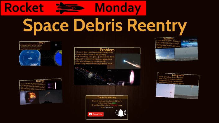 Space Debris Reentry by Anupam Vipul on Prezi