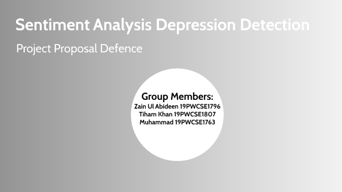 Sentiment Analysis depression detection by Muhammad Pervaiz on Prezi