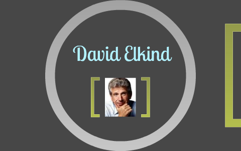 David Elkind by logan smith