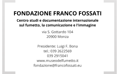 FONDAZIONE FRANCO FOSSATI by Luigi Bona on Prezi