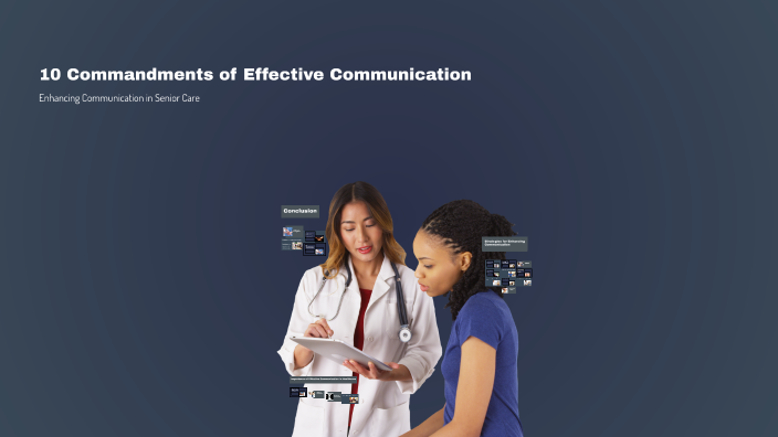10 Commandments of Effective Communication in Nursing Home by Edye ...