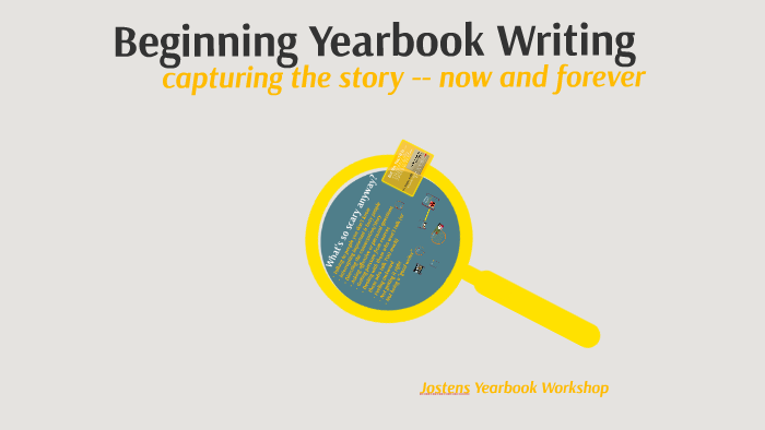 Beginning Yearbook Writing: Capturing the story -- now and forever by ...