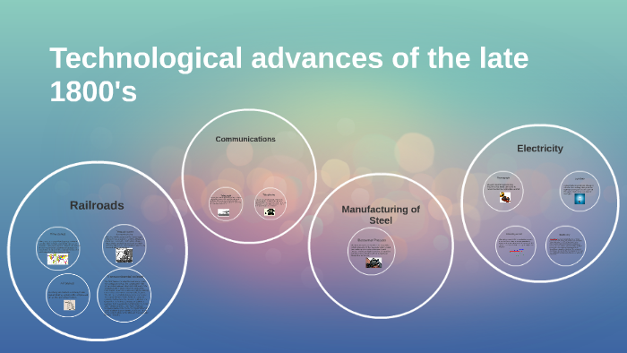 Technological advances of the late 1800's by Steven Nawrocki on Prezi