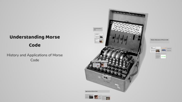 Understanding Morse Code by myriah Drake on Prezi