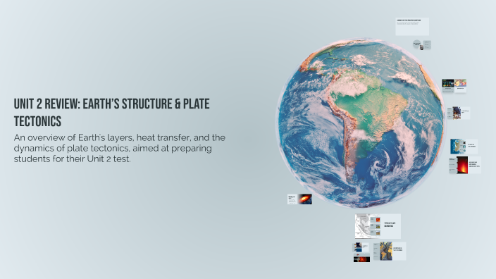 Unit 2 Review: Earth’s Structure & Plate Tectonics by Maria Morales on ...