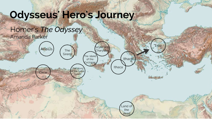 Odysseus Hero's Journey- Amanda Parker by Amanda Parker on Prezi