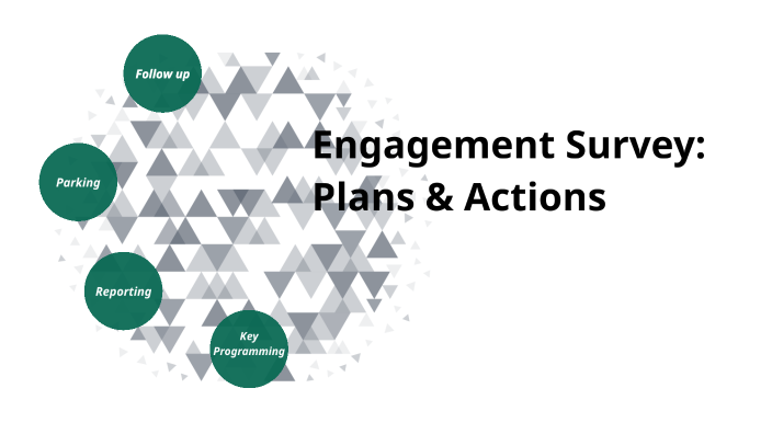 Engagement Survey: Plan & Actions by Chris Fedrick on Prezi
