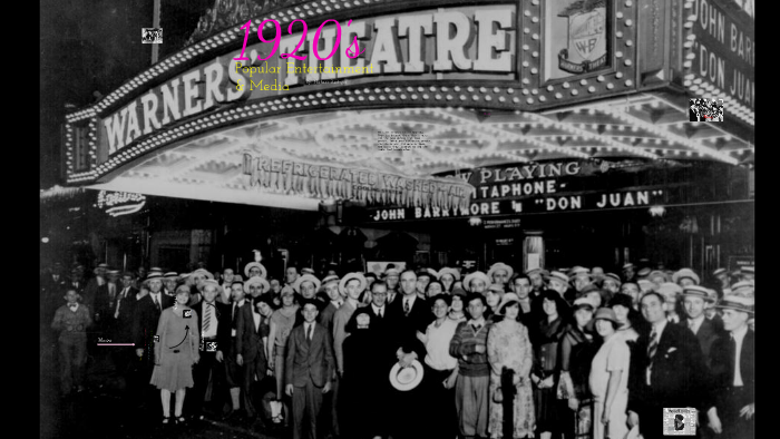 Popular Entertainment and Media of the 1920's by Natalie Boettger on Prezi