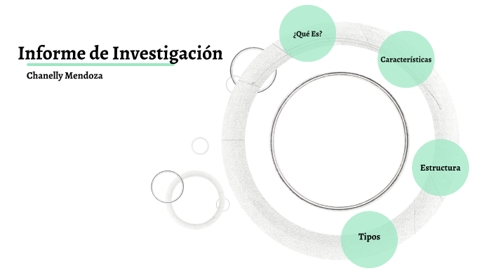 Informe de investigación by Chanelly Mendoza on Prezi