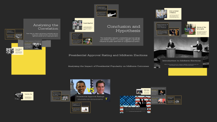Presidential Approval Rating And Midterm Elections By J Shaun Jacob On