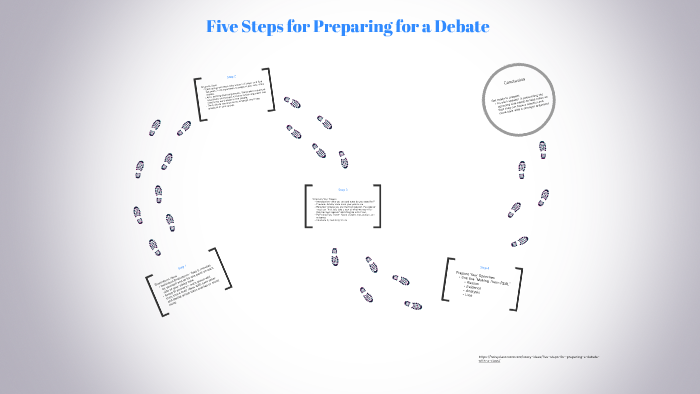Five Steps for Preparing for a Debate by Devin Young on Prezi