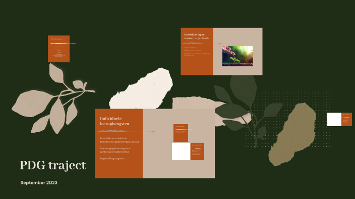 PDG Traject Overview by Iris van der Staal on Prezi