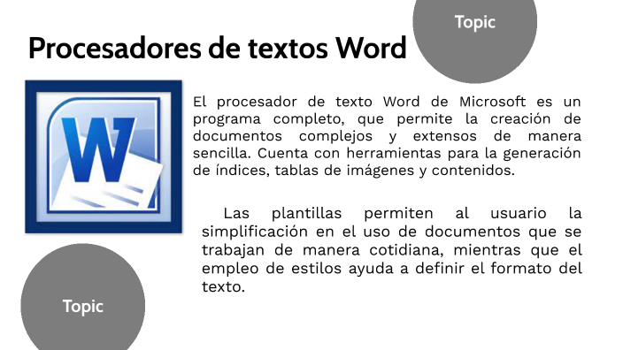Procesadores de textos: Word by Yolanda Maria Corniel on Prezi