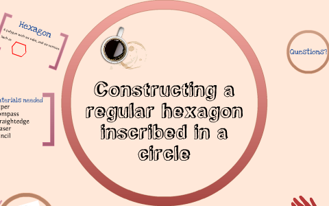 Constructing a regular hexagon inscribed in a circle by Crystal Torres ...