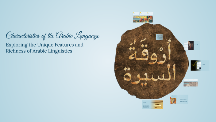 Characteristics of the Arabic Language by kit gaming on Prezi