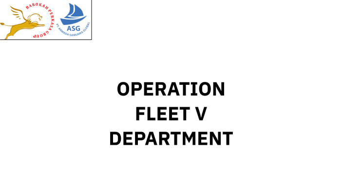 OPERATION FLEET V DEPARTMENT by FLEET V on Prezi
