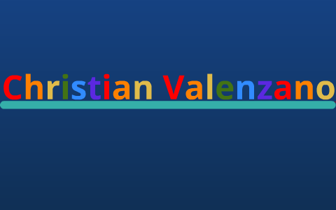 Christian Valenzano by Kevin DiMaulo on Prezi