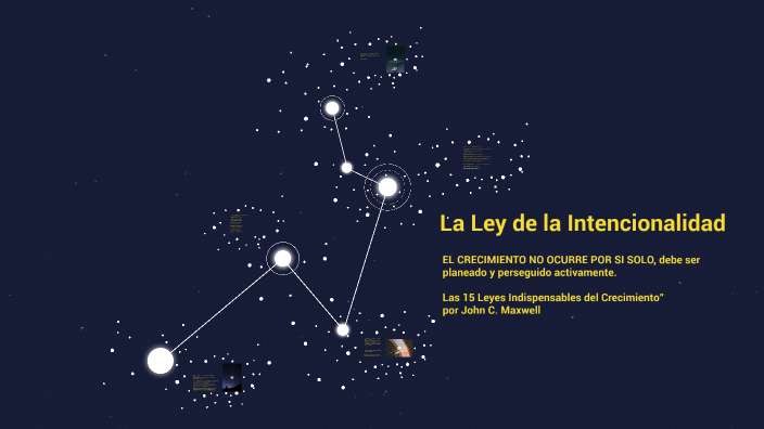 La Ley de la Intencionalidad by Agustin teixeira on Prezi