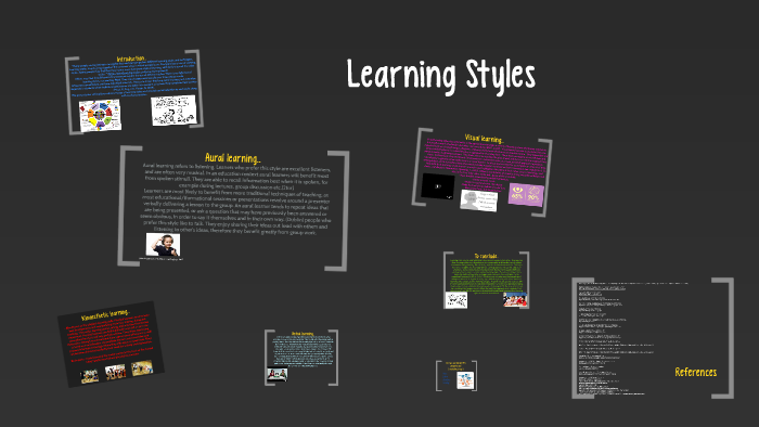 Learning Styles by Bec Simpson on Prezi