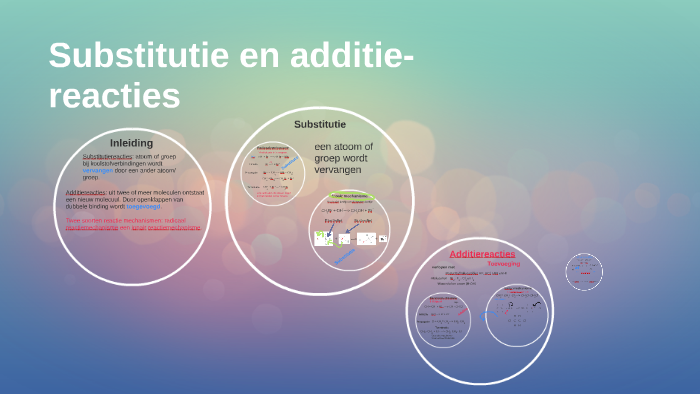 Additiereacties - 5VWO by thijs brouwer on Prezi