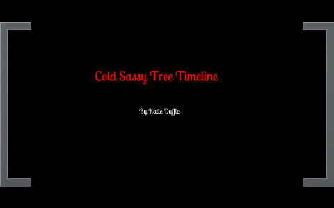 Cold Sassy Tree Timeline (by Katie D.) by K D on Prezi