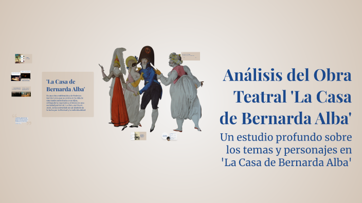 Análisis del Obra Teatral 'La Casa de Bernarda Alba' by kaleb luxama ...