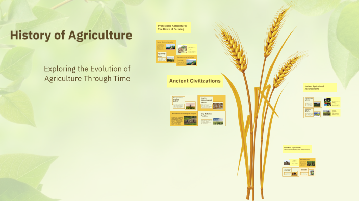 History Timeline Periods of Agriculture by Jonaellah Guiamadel on Prezi