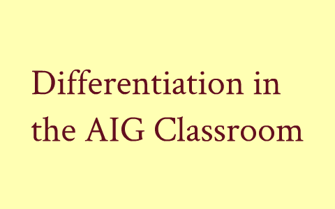 Differentiation in the AIG Classroom - The Frayer Model by Wanda Smith ...