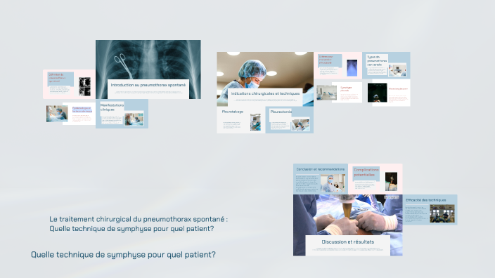 Le traitement chirurgical du pneumothorax spontané by akram assadiki on ...