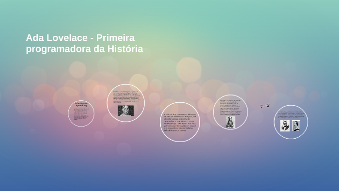Ada Lovelace - Primeira programadora da História by arthur isique on Prezi