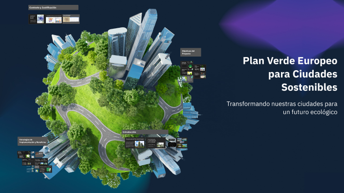 Plan Verde Europeo para Ciudades Sostenibles by Eduardo Marín Melús on ...