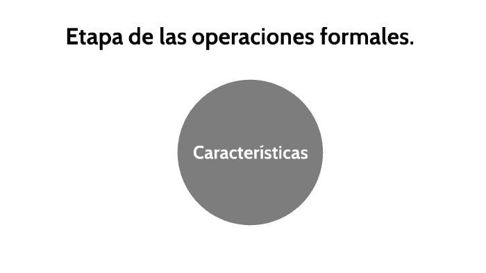 Etapa de las operaciones formales by Jess Rangel on Prezi