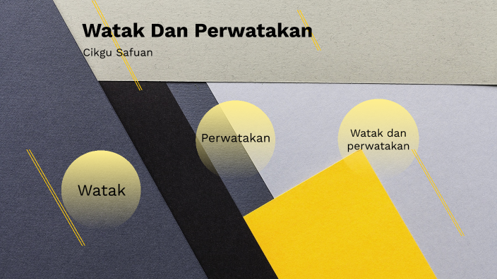 WATAK PERWATAKAN by Mohammad Safuan on Prezi