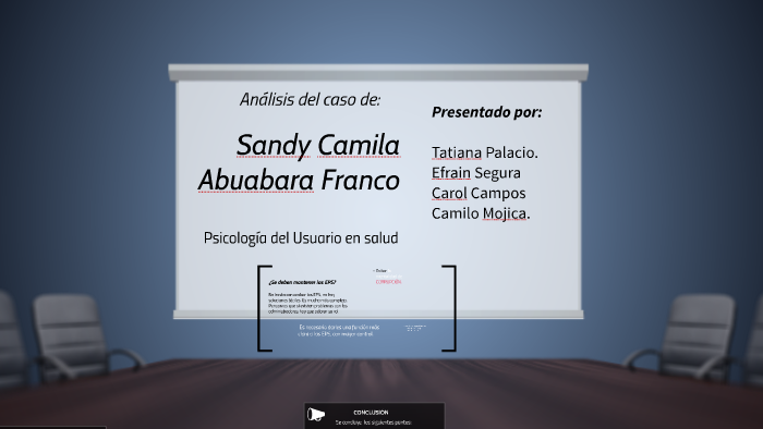 ANALISIS DEL CASO DE SANDY by camilo an. mojica on Prezi