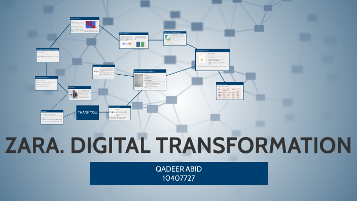ZARA Digital Transformation by Qadeer Abid on Prezi