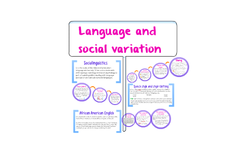 Language and social variation by Paloma Valencia Castro on Prezi