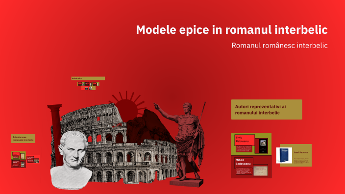 Modele epice in romanul interbelic by Andrei Avram on Prezi