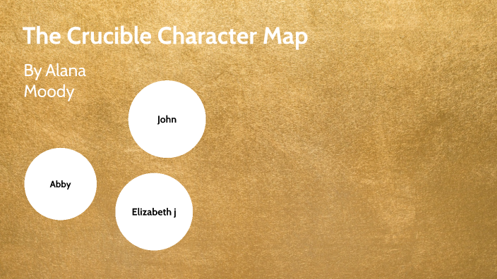 The Crucible Character Map by Alana Moody on Prezi