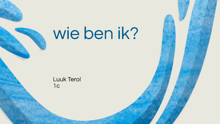 wie ben ik presentatie by luuk terol on Prezi
