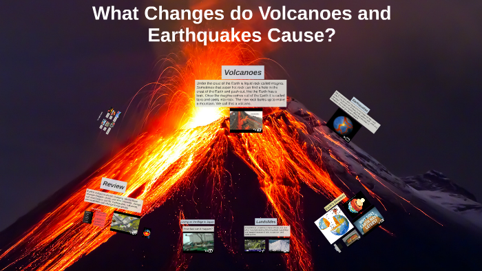 What Changes do Volcanoes and Earthquakes Cause? by Tyler Wood on Prezi