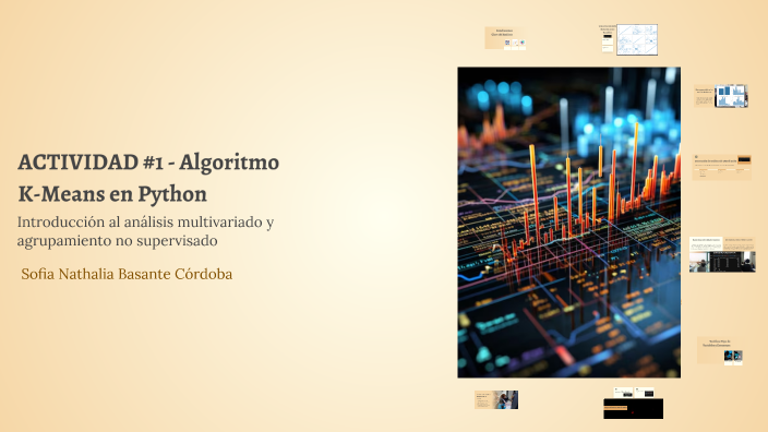 Algoritmo K-Means en Python by Trabajo de Grado on Prezi