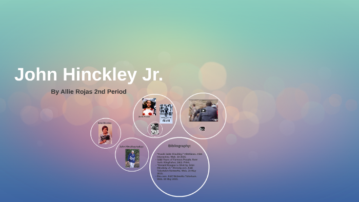 John Hinckley Jr. by Allie Rojas