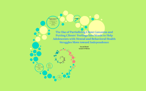 The Use of Partializing Client Concerns and Putting Client’s by on Prezi