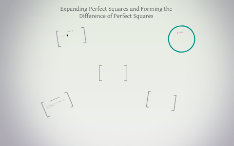 Expanding Perfect Squares and Forming the Difference of Perf by Wyntyn ...