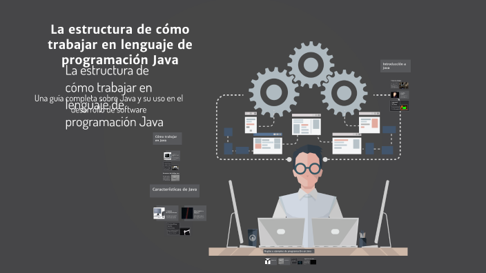 La estructura de cómo trabajar en lenguaje de programación Java by ...