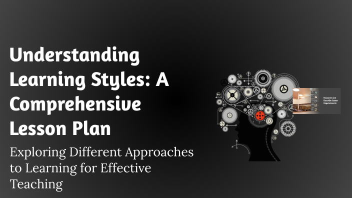 Understanding Learning Styles: A Comprehensive Lesson Plan by Enrique ...